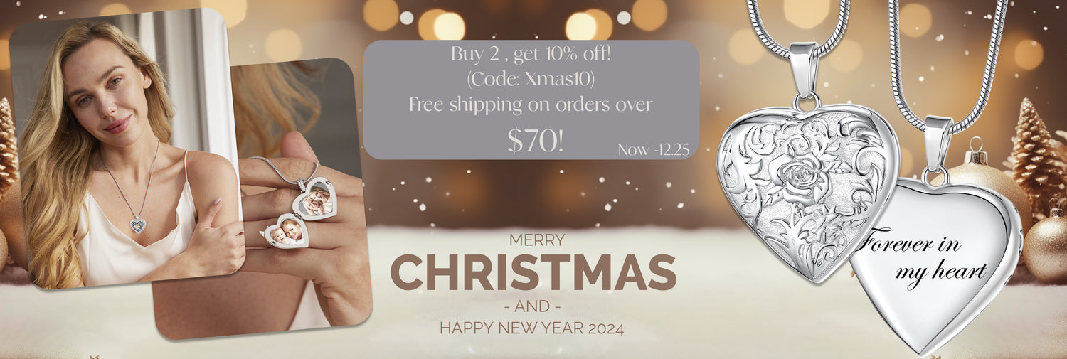 Memorial Jewelry for Ashes | Picture Locket Necklace - FanerySue ...