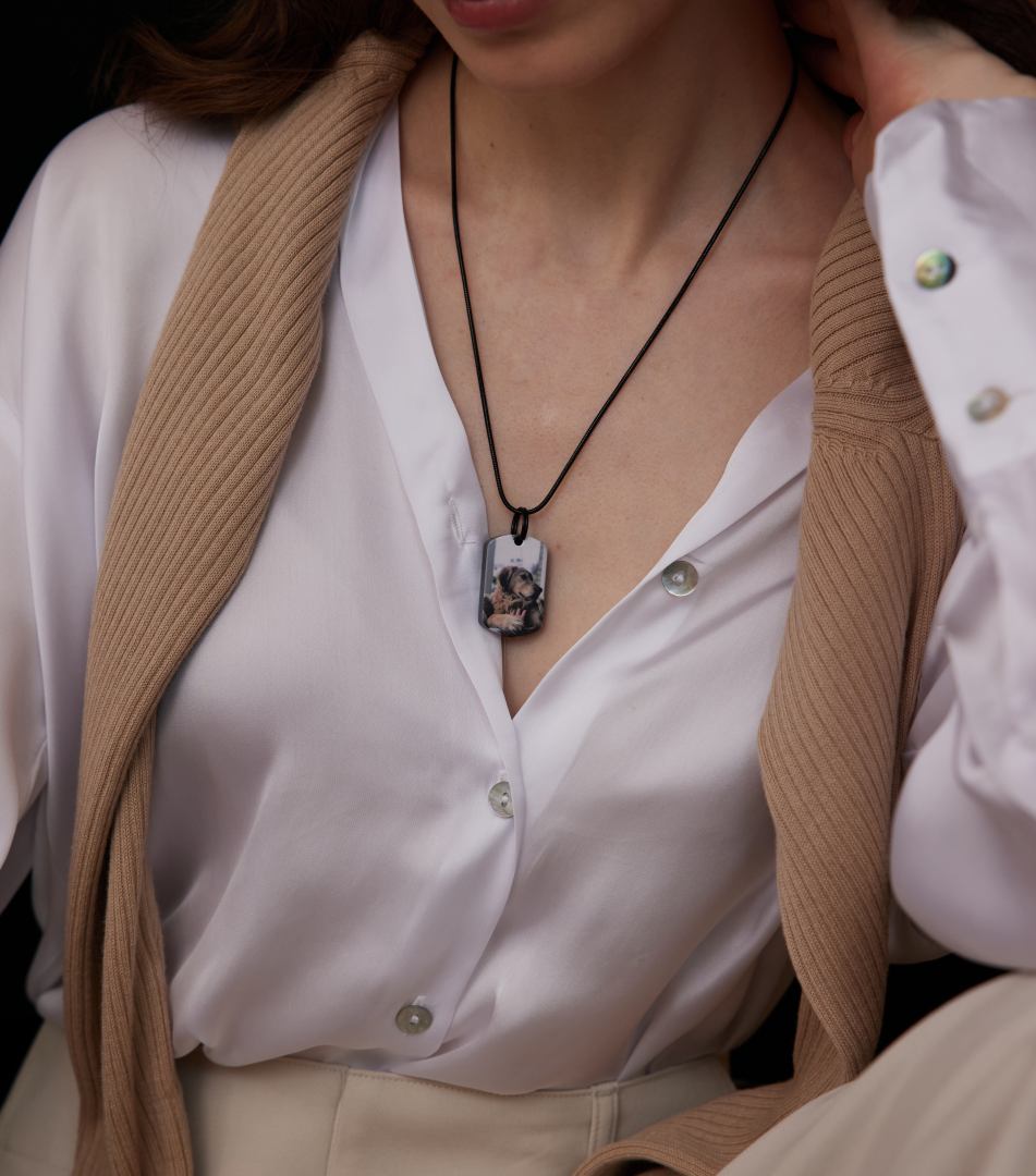Memorial Jewelry for Ashes | Picture Locket Necklace - FanerySue ...
